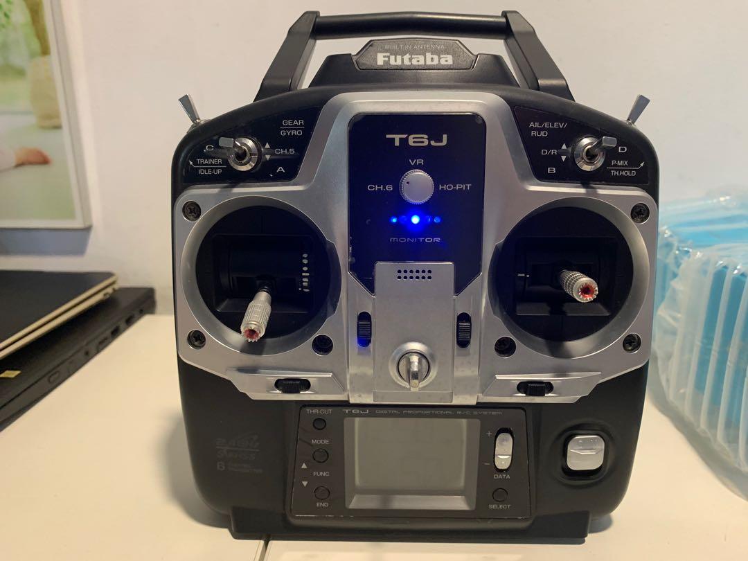 Futaba T6J controller and R2006GS Receiver, Hobbies & Toys, Toys ...