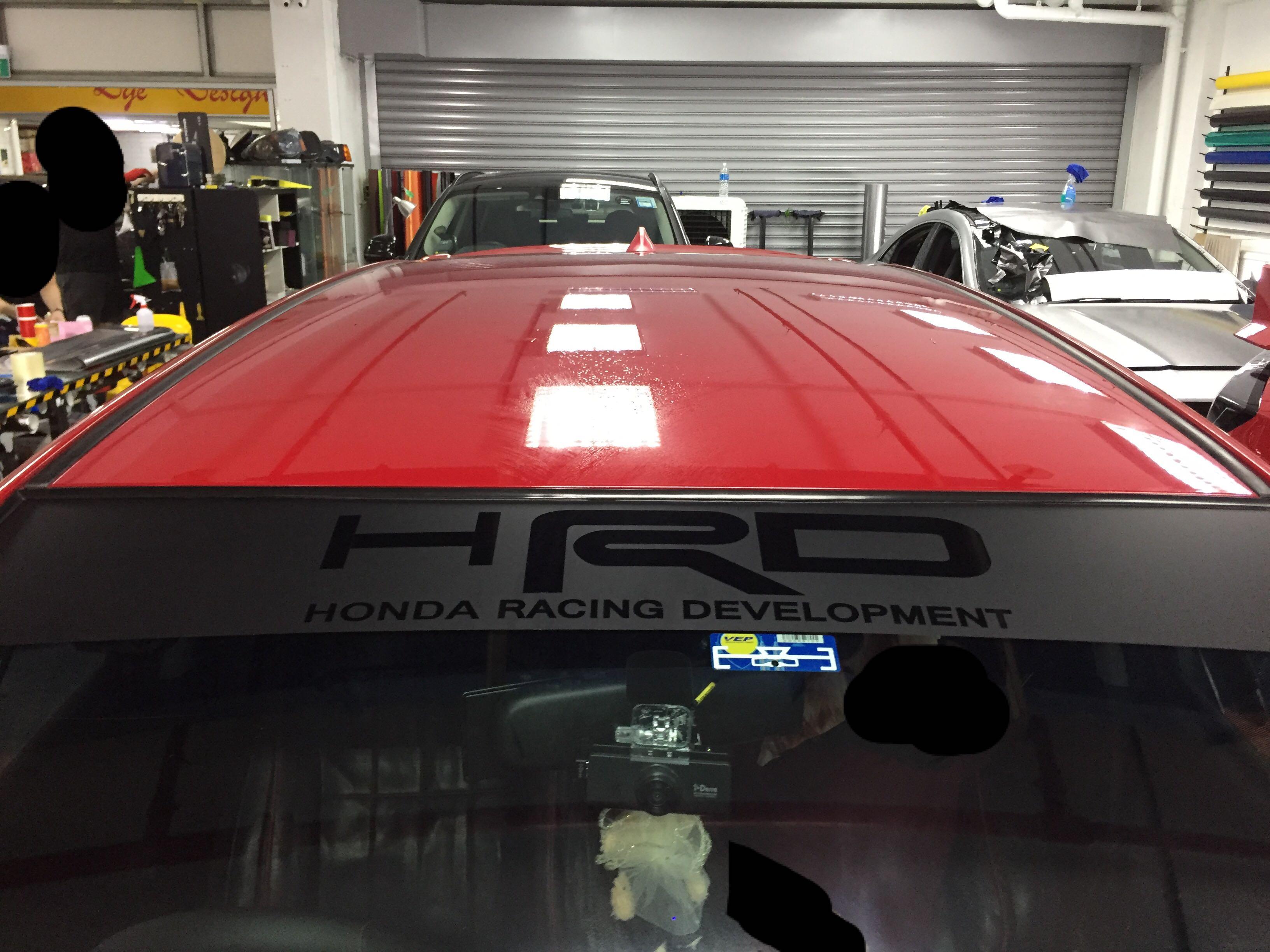 Honda racing development sunshade, Car Accessories, Accessories on ...