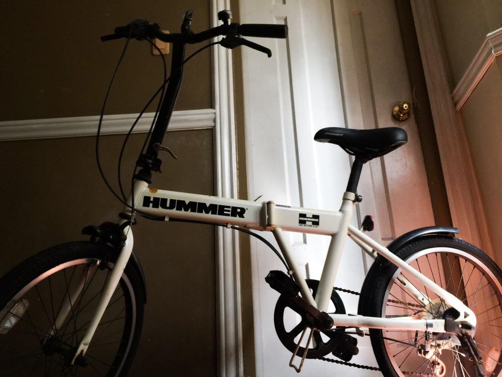 "HUMMER" - JAPAN Folding Bike ALLOY Rims, Sports Equipment, Bicycles ...
