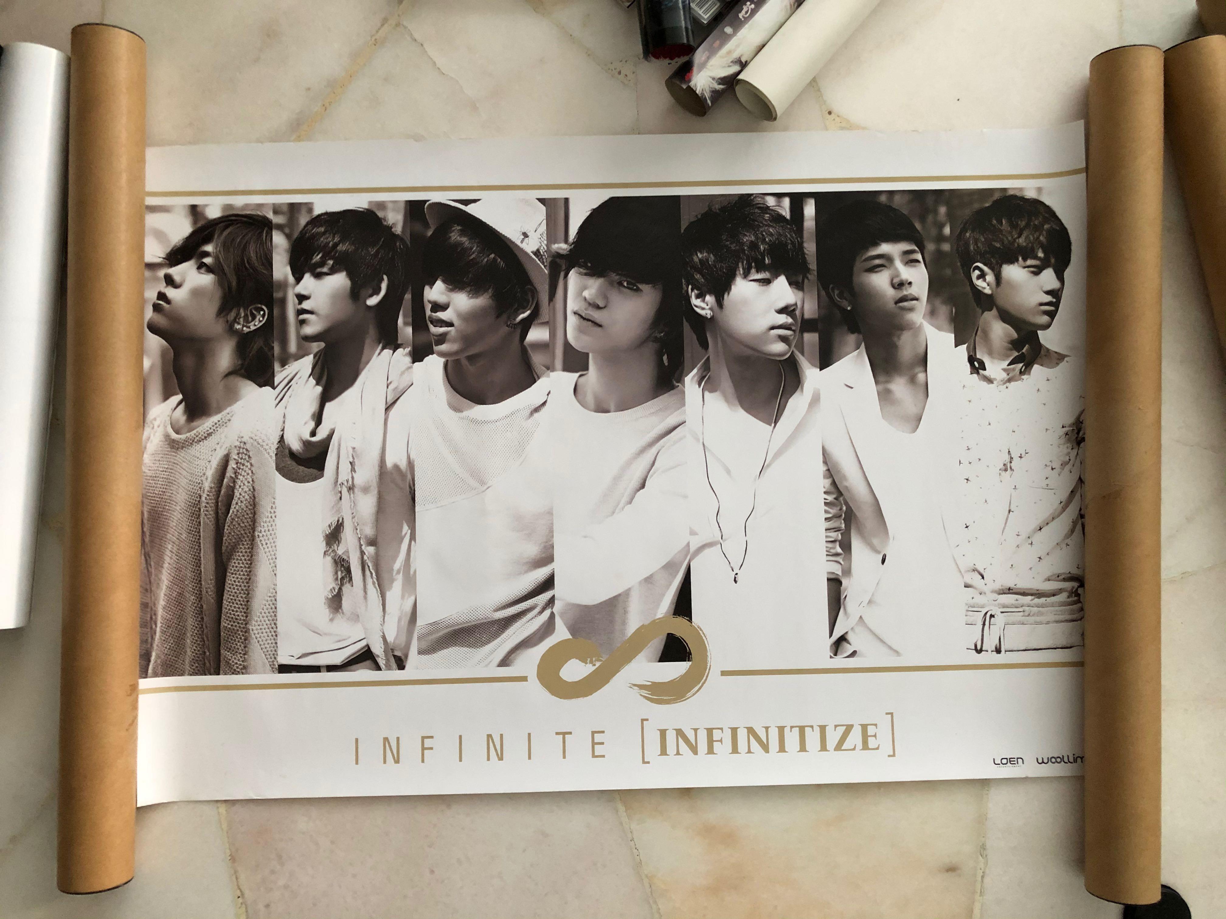 INFINITE - Infinitize Poster, Hobbies & Toys, Memorabilia ...