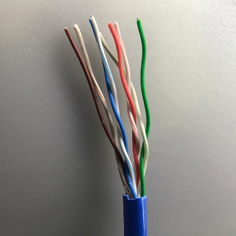 LAN CABLE CAT5-E NEUTRON XP UTP ETHERNET CABLE, INDOOR TYPE, NETWORKING LAN CABLE, BLUE ...