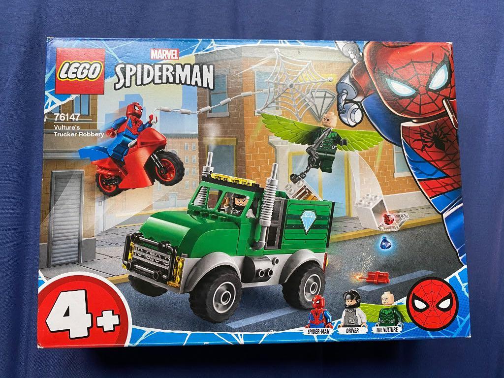 LEGO Marvel Spider-Man Vulture's Trucker Robbery 76147, Hobbies & Toys ...