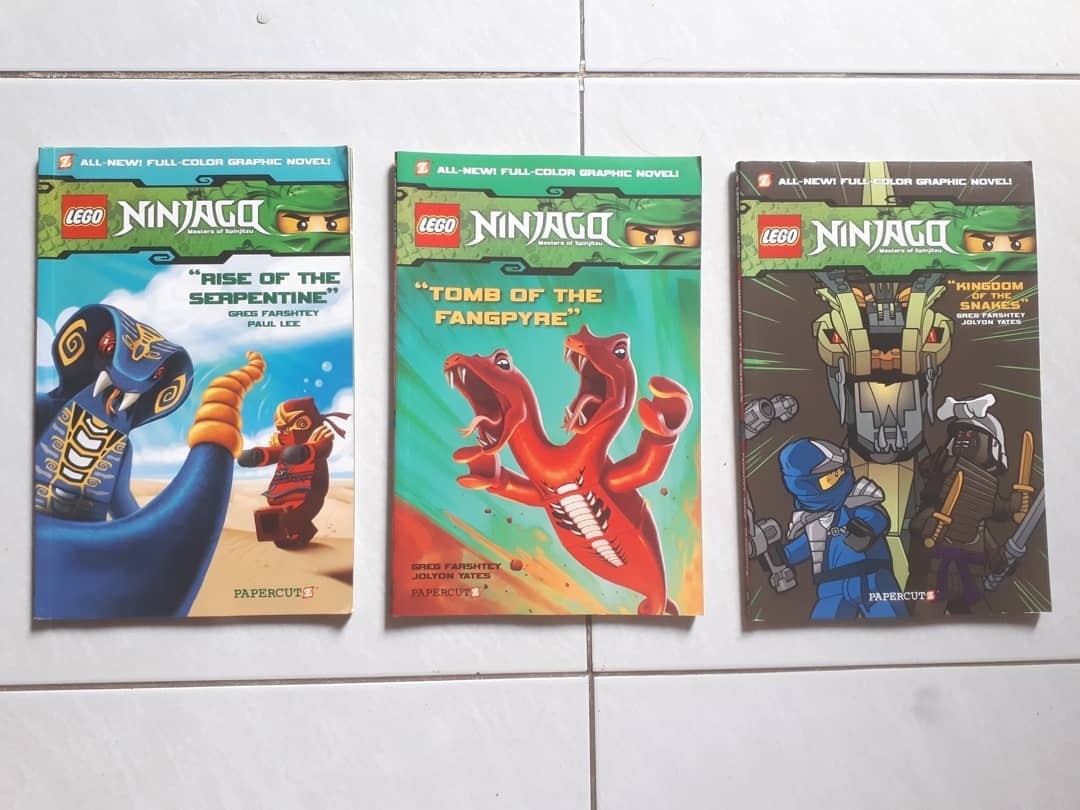 Lego Ninjago Full Color Graphic Novel, Buku & Alat Tulis, Buku Anak ...