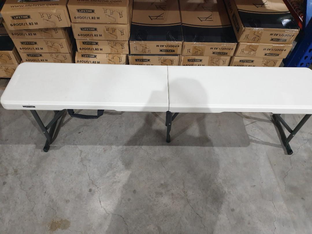 Lifetime Foldable Bench 6FT, Babies & Kids, Baby Nursery & Kids ...