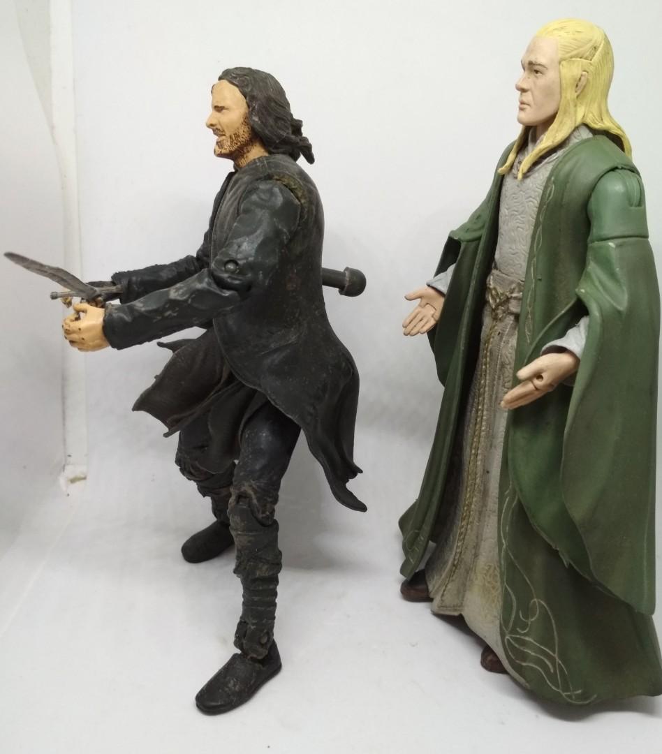 Lord of the Rings Aragorn and Celeborn Toy Figure Set, Hobbies & Toys ...