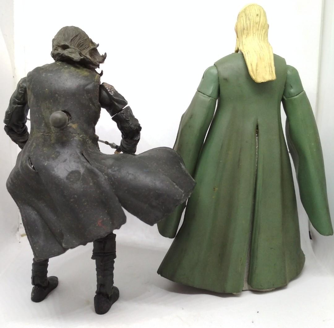 Lord of the Rings Aragorn and Celeborn Toy Figure Set, Hobbies & Toys ...