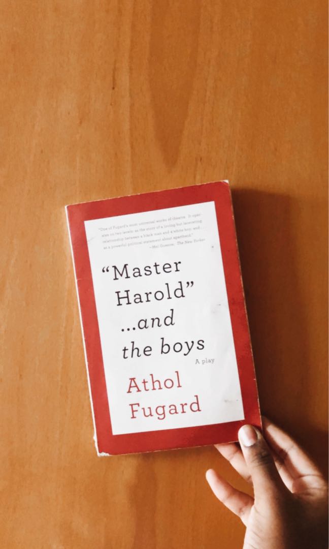 Master Harold and the boys, Hobbies & Toys, Books & Magazines, Fiction ...