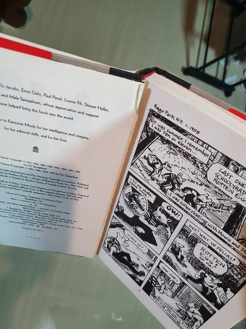 MAUS COMPLETE, Hobbies & Toys, Books & Magazines, Comics & Manga on ...