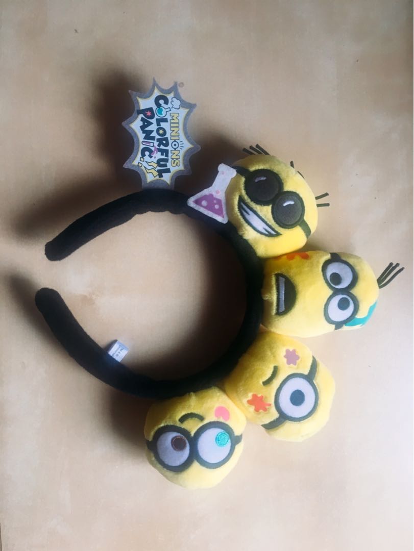 Minion hairband from USJ, Babies & Kids, Babies & Kids Fashion on Carousell
