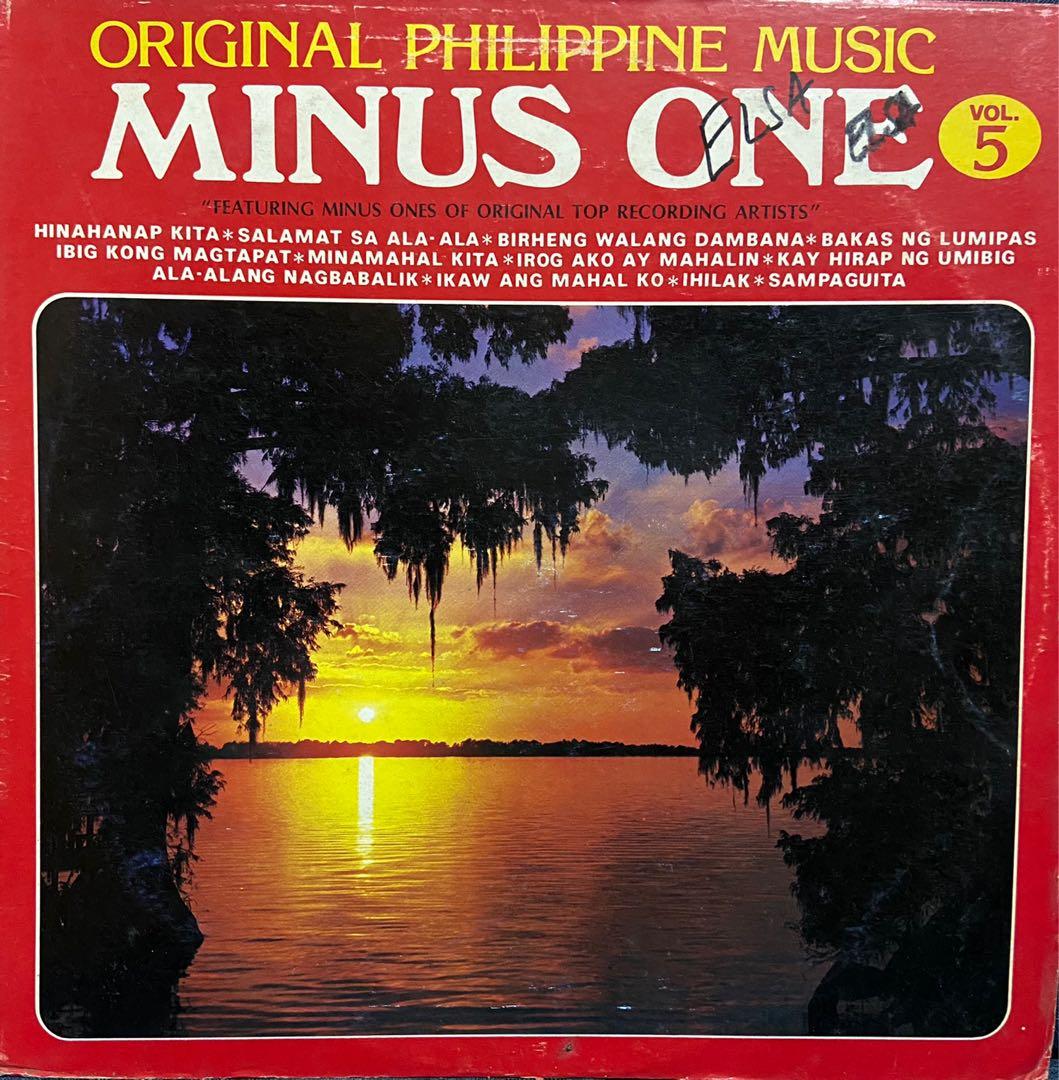 Minus One Tagalog Vinyl Records, Hobbies & Toys, Music & Media, Vinyls ...
