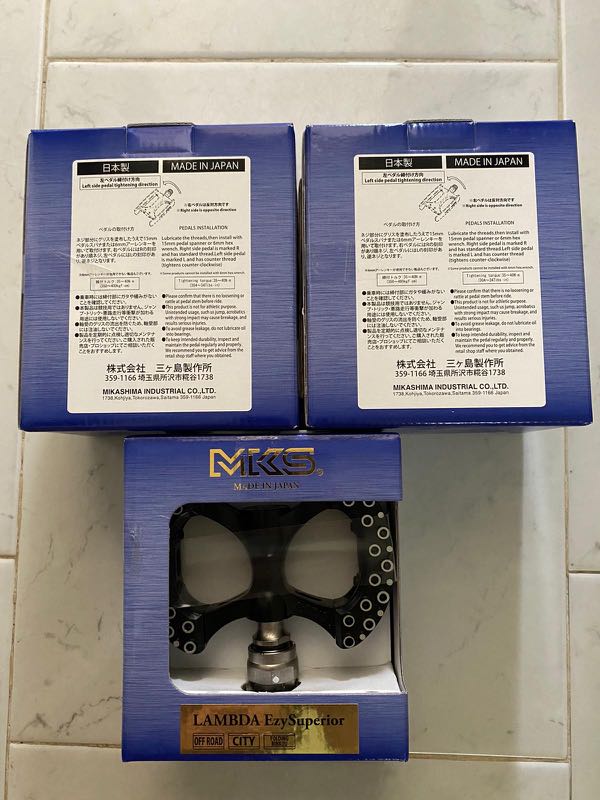 MKS Lambda Pedal with Dual QR, Sports Equipment, Bicycles & Parts, Parts & Accessories on Carousell