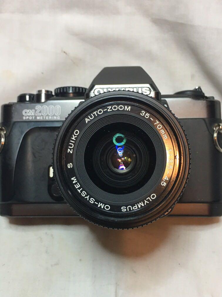 Olympus OM 2000 & Zoom lens, Photography, Lens & Kits on Carousell