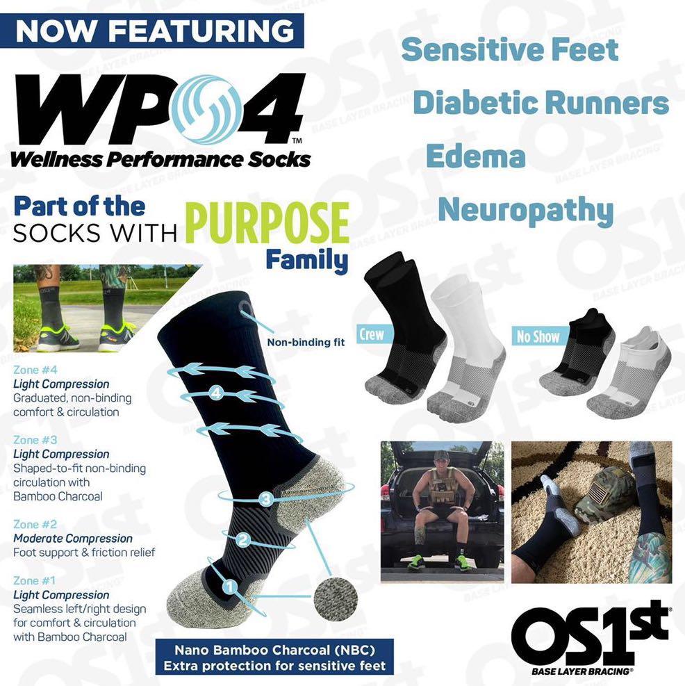 OS1st WP4 Wellness Performance Socks, Men's Fashion, Watches ...