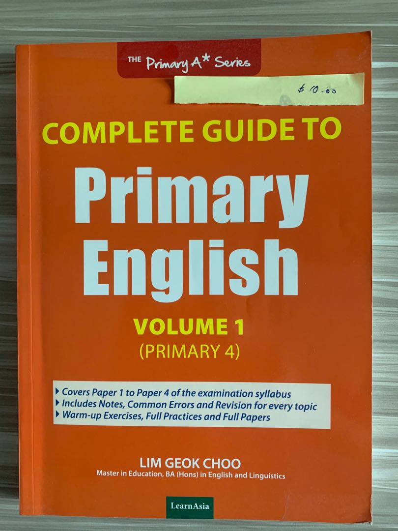 P4 Complete Guide to Primary English, Hobbies & Toys, Books & Magazines ...