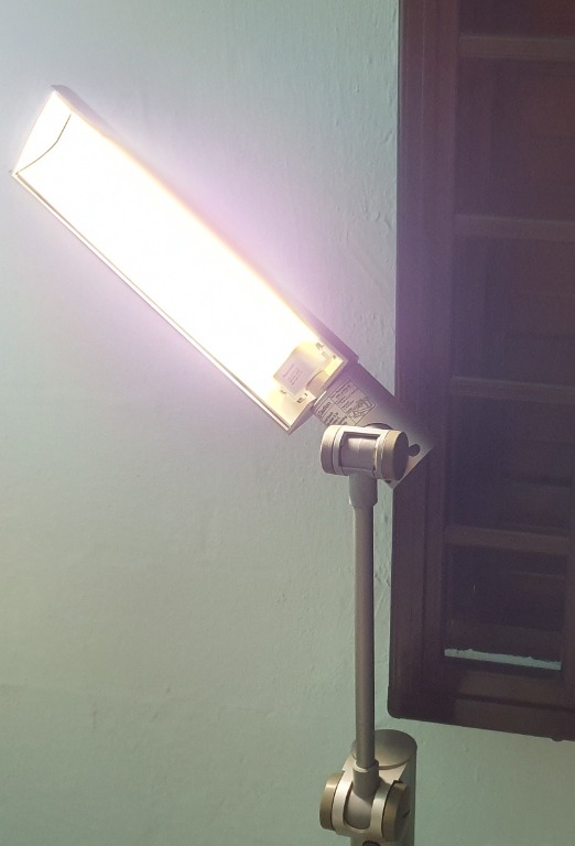 Panasonic portable standing light, Furniture & Home Living, Lighting ...