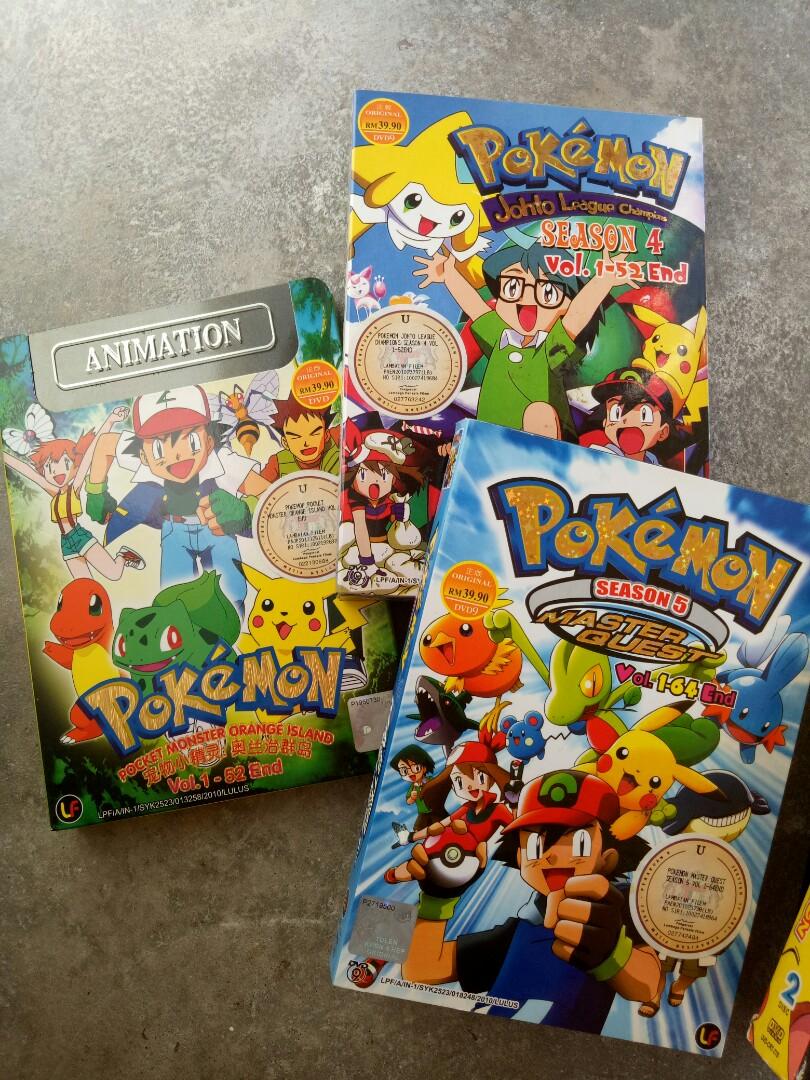 Pokemon CD DVD Collection, Hobbies & Toys, Music & Media, CDs & DVDs on ...