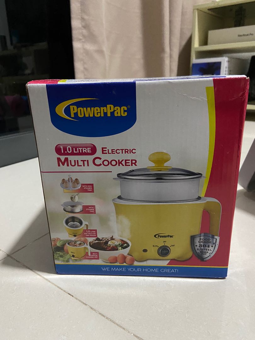 Powerpac 1 Litre Electric Multi Cooker, TV & Home Appliances, Kitchen ...