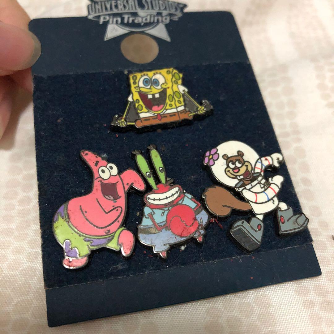 Spongebob Squarepants Pins, Hobbies & Toys, Stationery & Craft, Craft ...