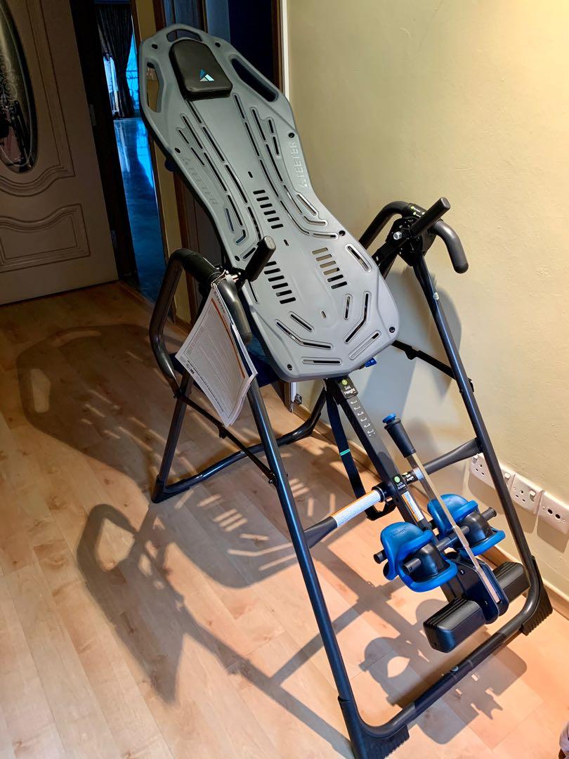 Teeter Inversion Table Fitspine X3, Health & Nutrition, Assistive ...