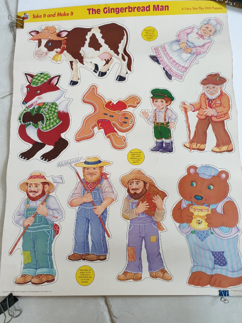 Teaching Materials - The Gingerbread Man - A Fairy Tale Play With ...