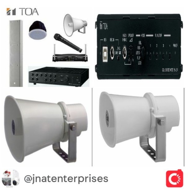 toa paging system, Audio, Other Audio Equipment on Carousell