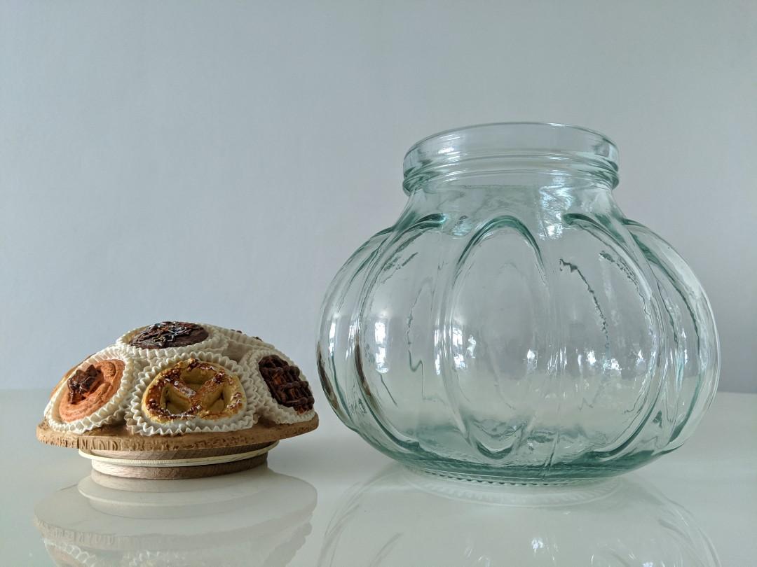 Vintage Italian Nadir Glass Jar (made in Italy) Collection: Braddell ...