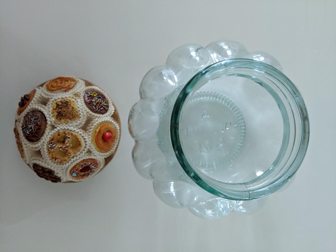 Vintage Italian Nadir Glass Jar (made in Italy) Collection: Braddell ...
