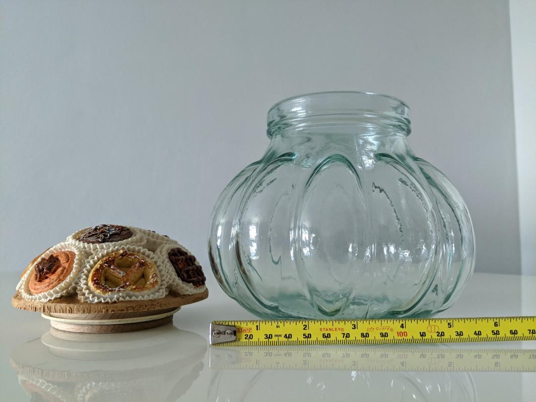 Vintage Italian Nadir Glass Jar (made in Italy) Collection: Braddell ...