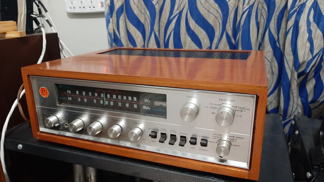 Vintage Pioneer Receiver with Narra Case (model sx1000td), Audio, Other ...