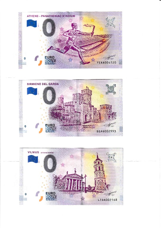 0 Euro souvenir banknote, Hobbies & Toys, Memorabilia & Collectibles ...