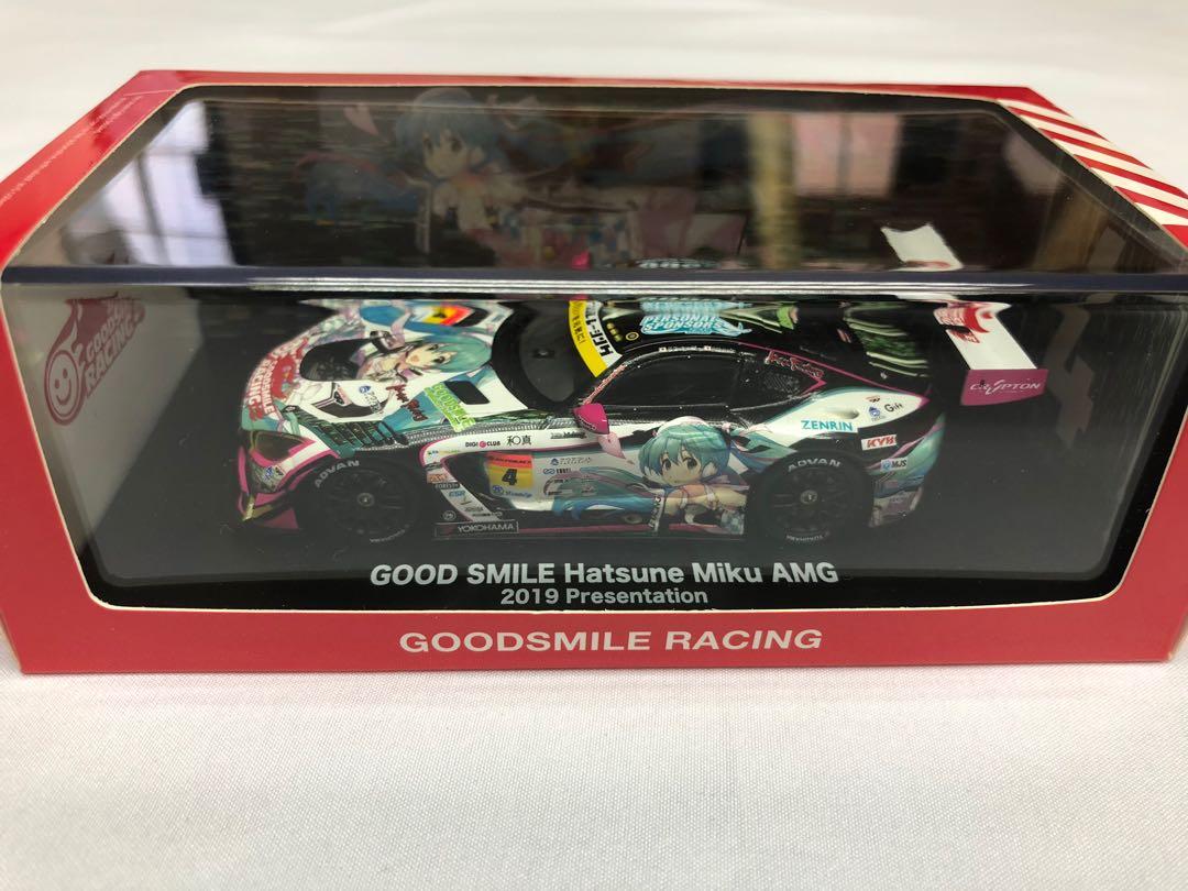 【清位平放】1/43 Good Smile Racing Miku AMG 2019, 興趣及遊戲, 玩具 & 遊戲類 - Carousell