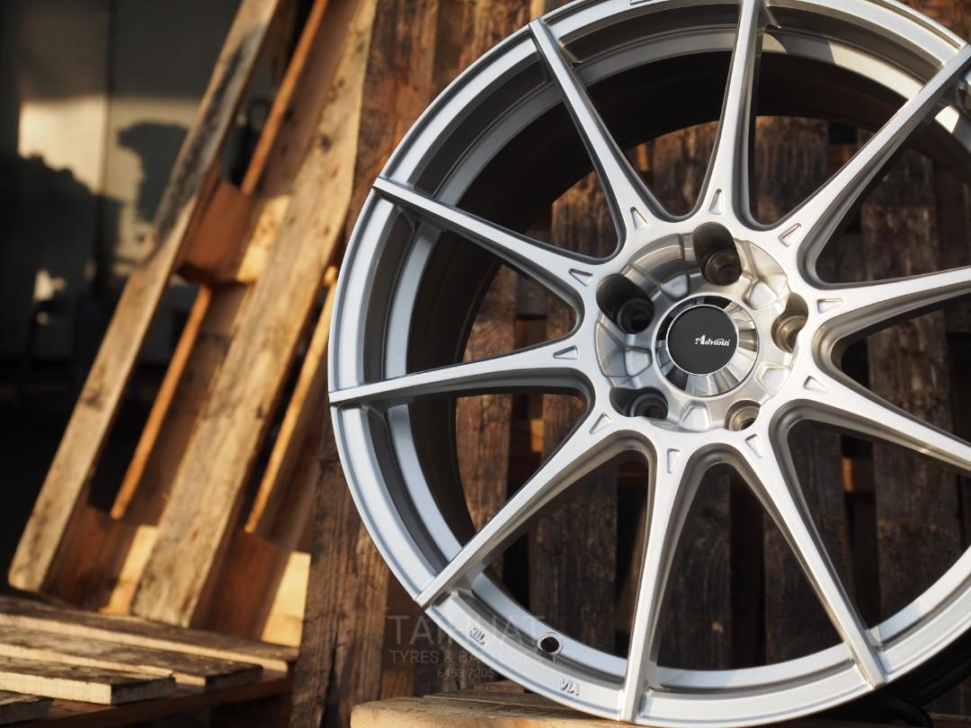 ADVANTI RACING STORM S1 light weight rims 5x114.3 5x112 18 rims, Car ...