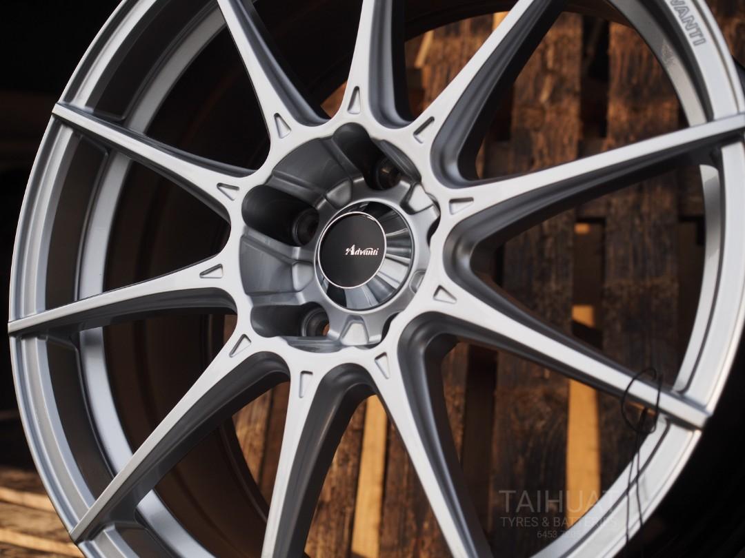 ADVANTI RACING STORM S1 light weight rims 5x114.3 5x112 18 rims, Car ...