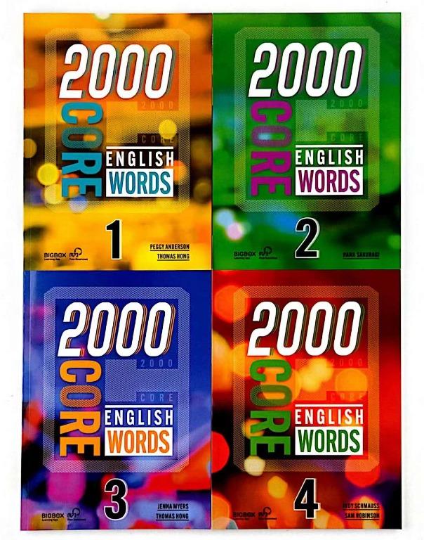 [SG STOCK]2000 Basic English Words Set of 4, Books & Stationery ...