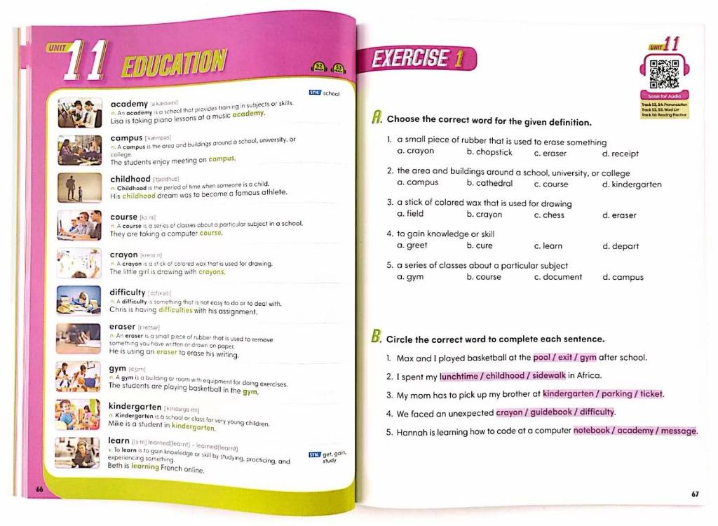 [SG STOCK]2000 Basic English Words Set of 4, Books & Stationery ...