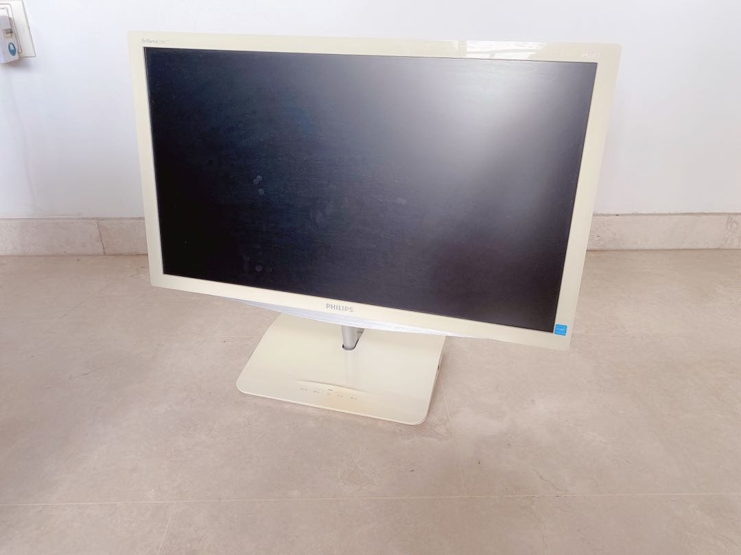 23” Computer PC monitor, Philips Brilliance IPS LCD monitor, LED ...