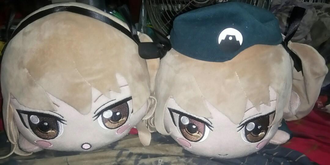 Anime Girls Und Panzer Arisu Shimada Big Nesoberi Plush 2 Set, Hobbies ...