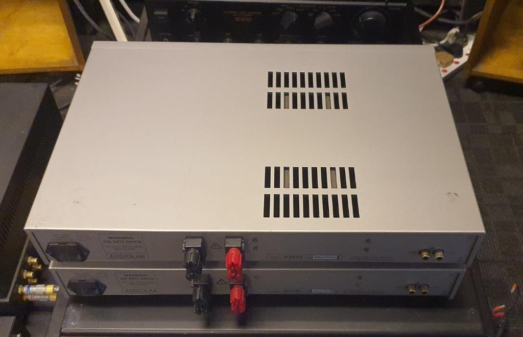 Audiolab 8000M power amps, Audio, Other Audio Equipment on Carousell