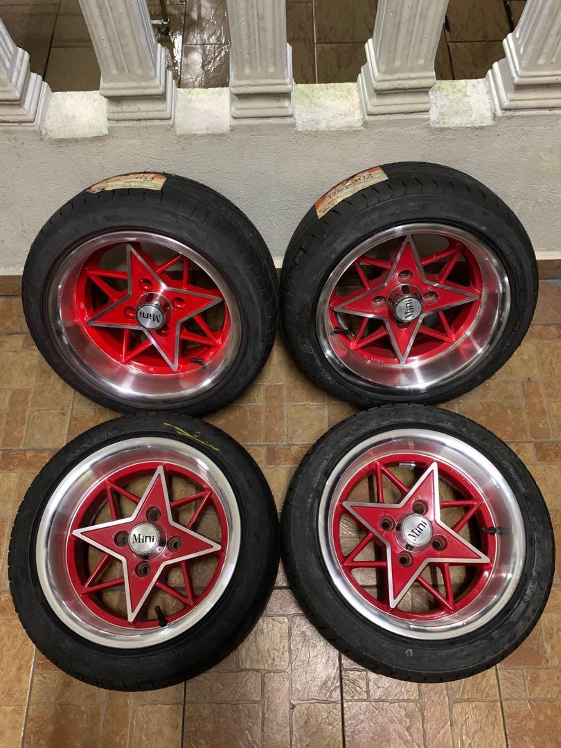 Ssr star shark Austin mini rims, Auto Accessories on Carousell