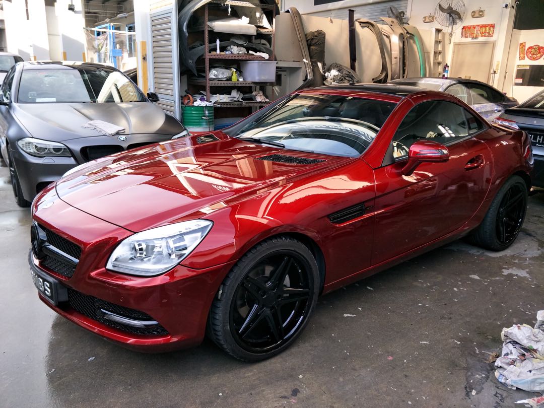 Candy Red Spray Paint, Car Accessories, Accessories on Carousell