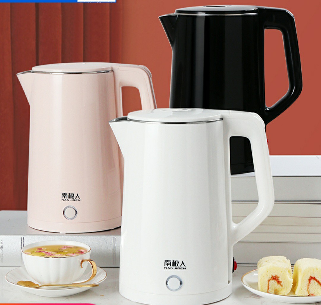 Electric Kettle (Pastel Pink), Furniture & Home Living, Kitchenware ...