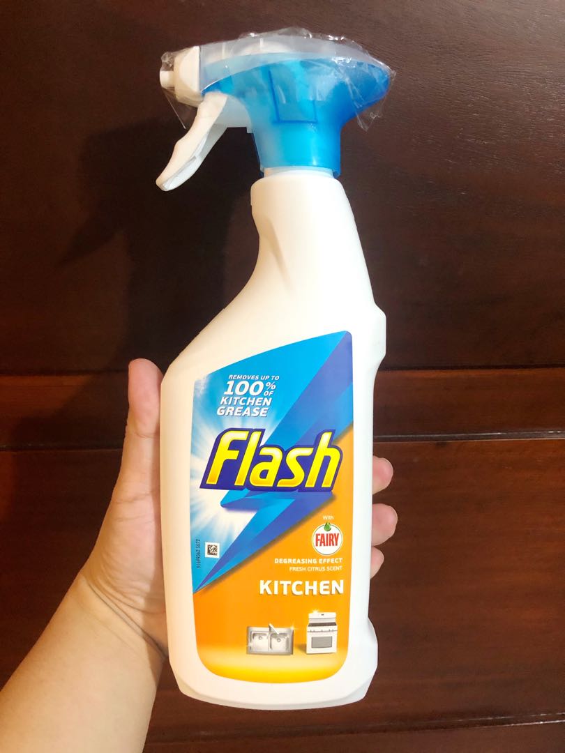Flash Kitchen Cleaning Spray, Furniture & Home Living, Cleaning ...