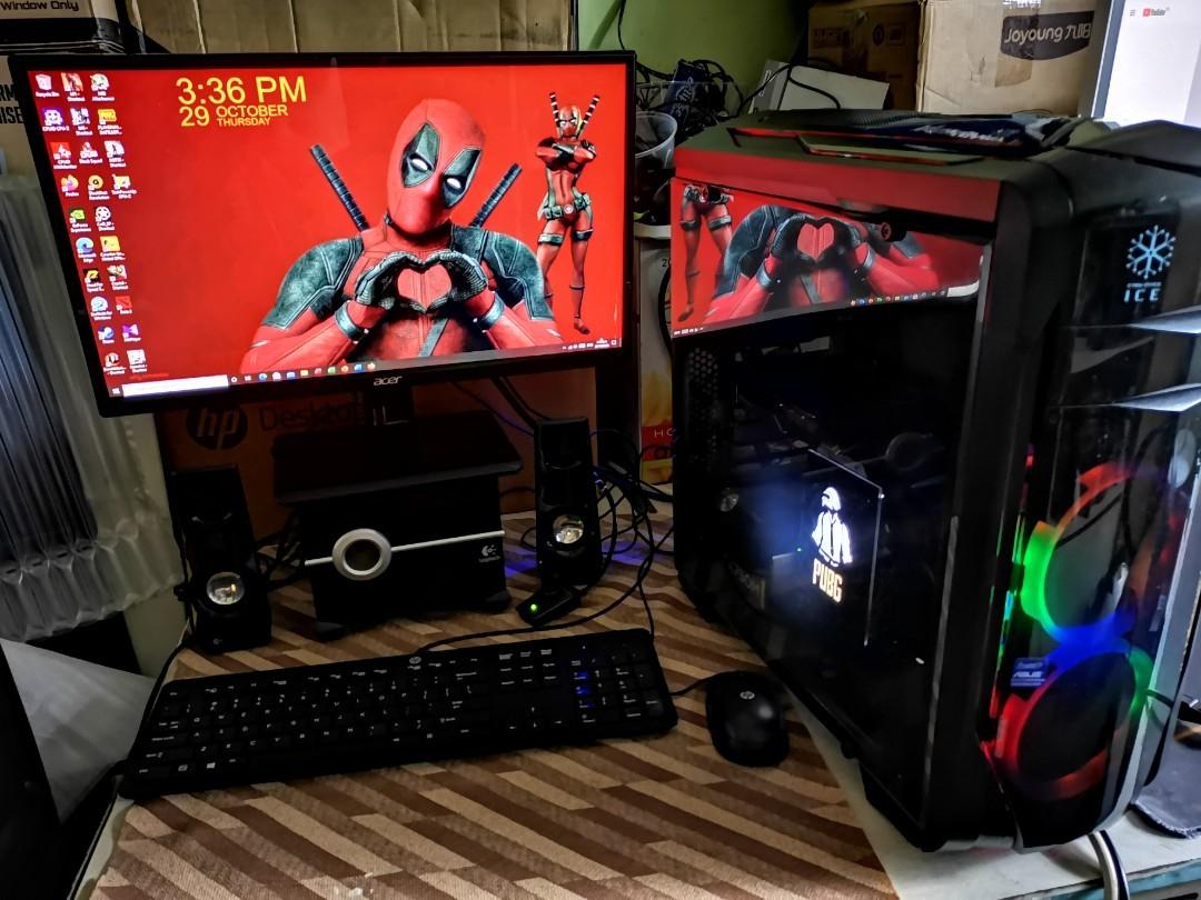 Full set Gaming Desktop excellent gaming on Genshin impact's ...
