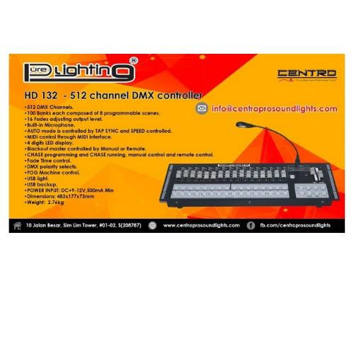 HD-132 512 DMX Lighting Controller, Furniture & Home Living, Lighting ...