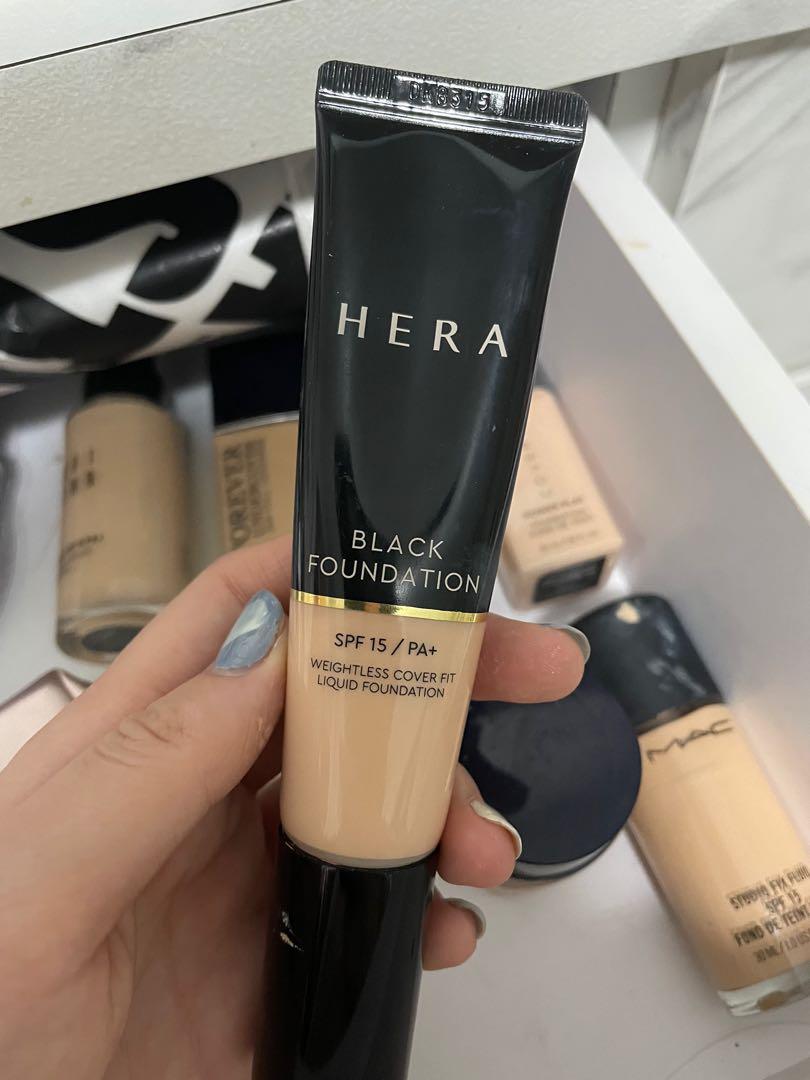 HERA Black Foundation, Beauty & Personal Care, Face, Makeup on Carousell
