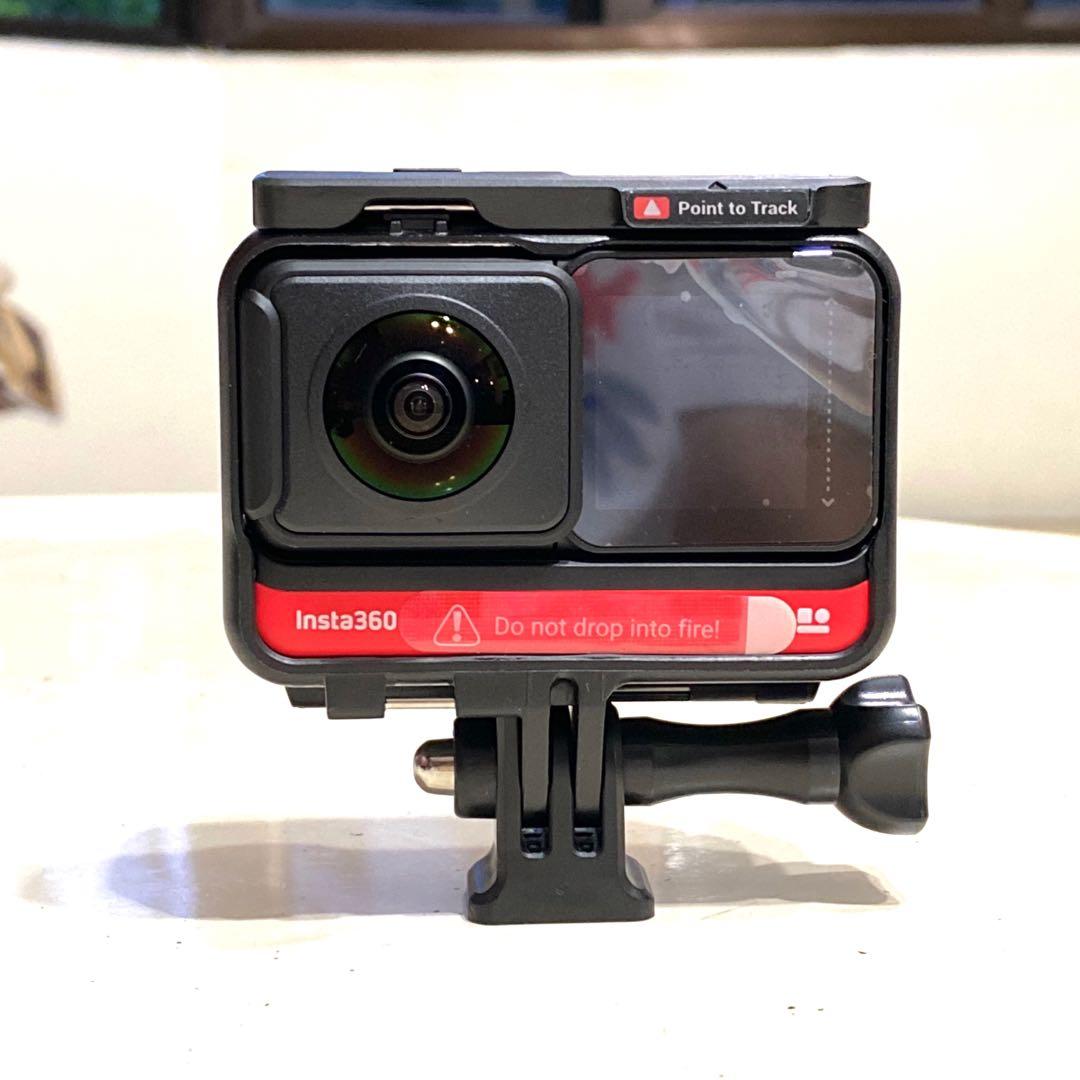 Insta360 One R 360 Camera with Free Invisible Selfie Stick and Micro SD ...