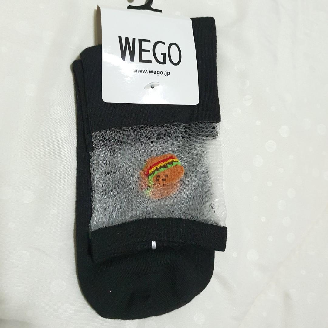 Japanese brands WEGO socks (Fur & Sheer), Women's Fashion, Watches ...