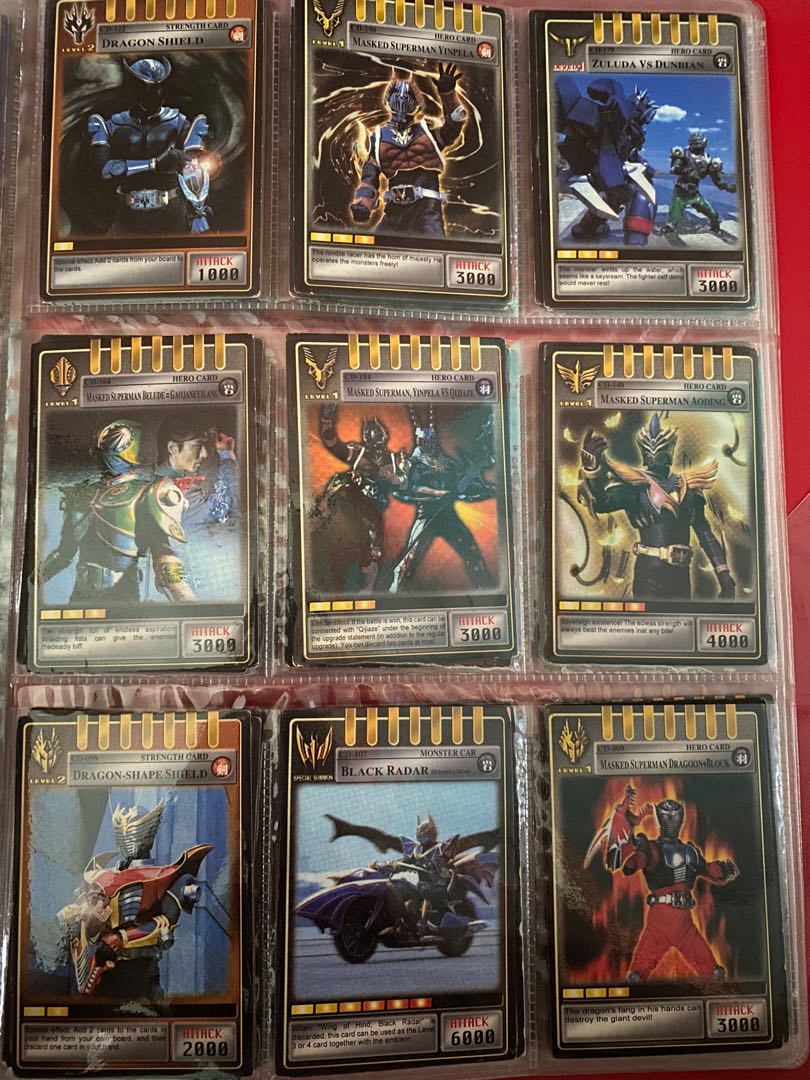 Kamen Rider Ryuki Cards, Hobbies & Toys, Toys & Games on Carousell