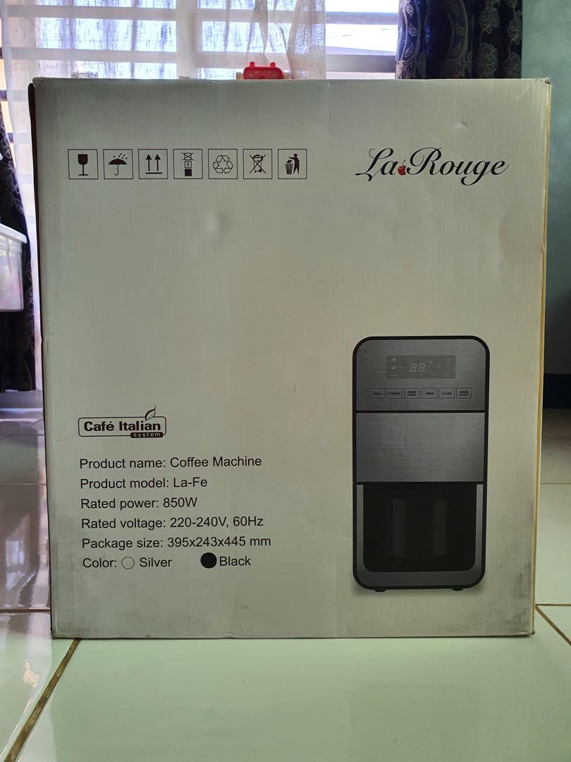 La Rouge Coffee Machine / Coffee Maker, TV & Home Appliances, Kitchen ...