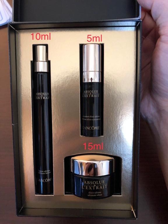 Lancome Absolue L’Extrait Mini Set 100% Authentic, Beauty & Personal ...